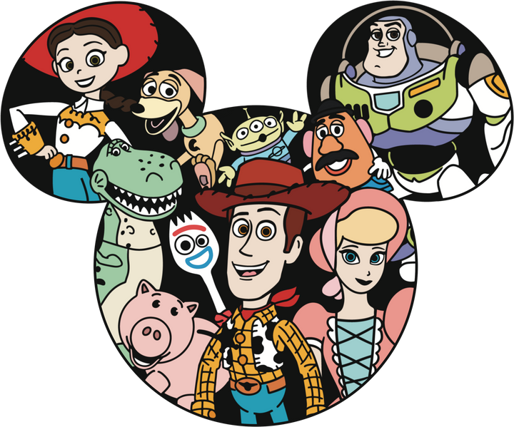 Disney DTF Transfers Ready to Press – Quick DTF Transfer